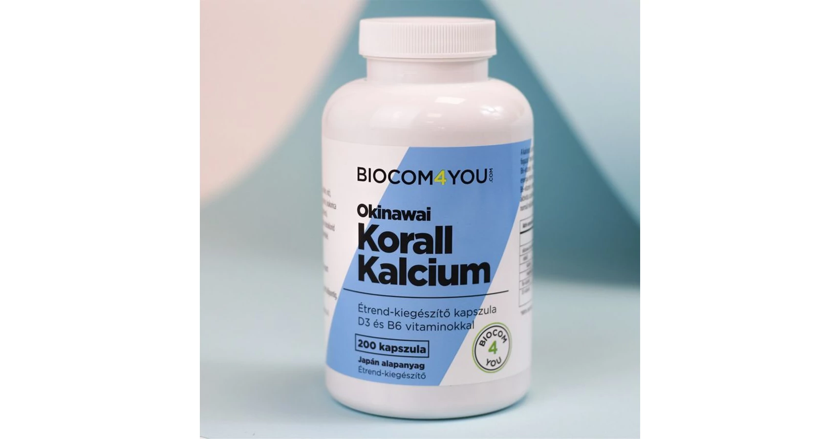 Biocom Okinawai Korall Kalcium 200 db kapszula - Tisztítsd tested és ...